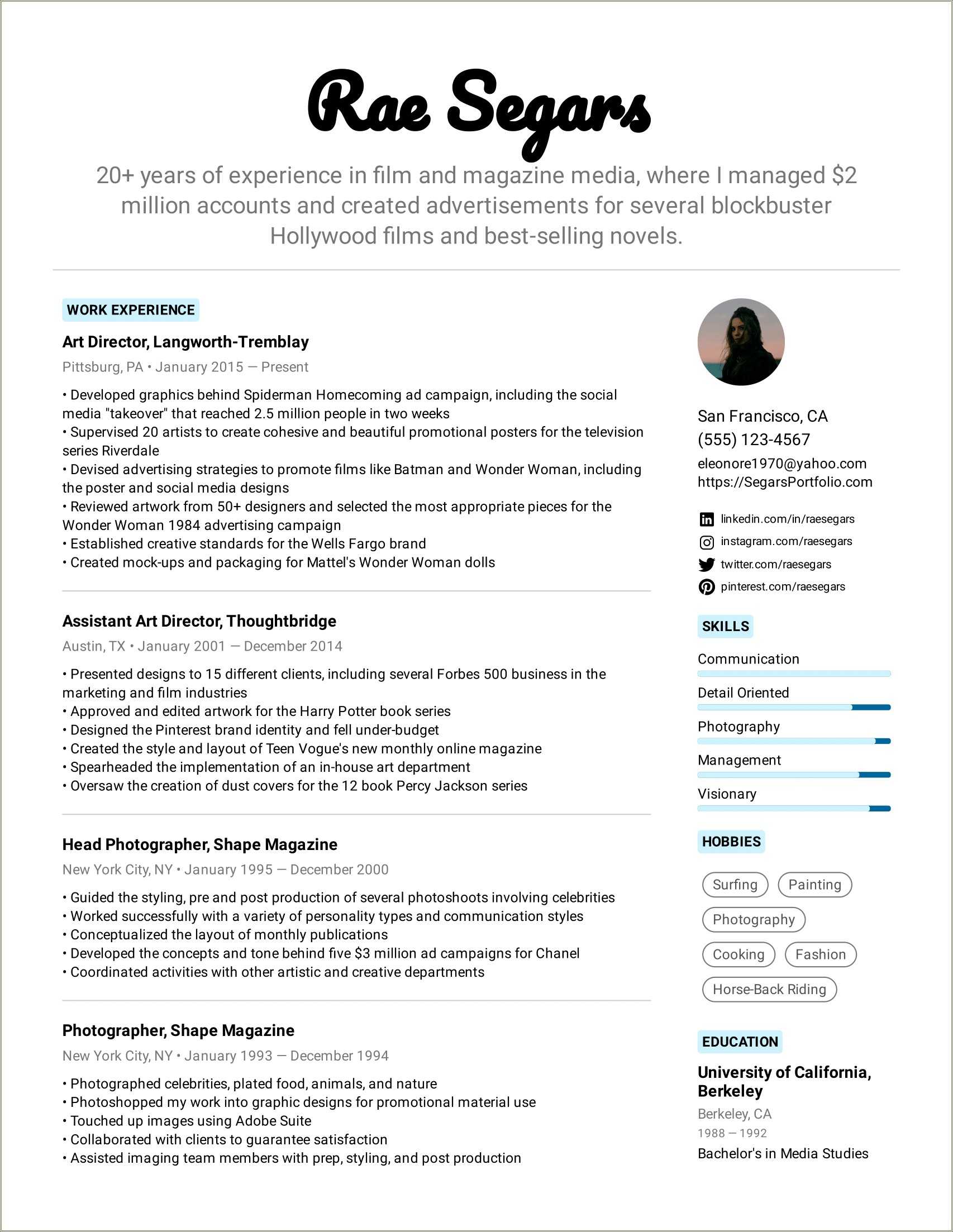 examples-of-summary-resume-art-resume-example-gallery