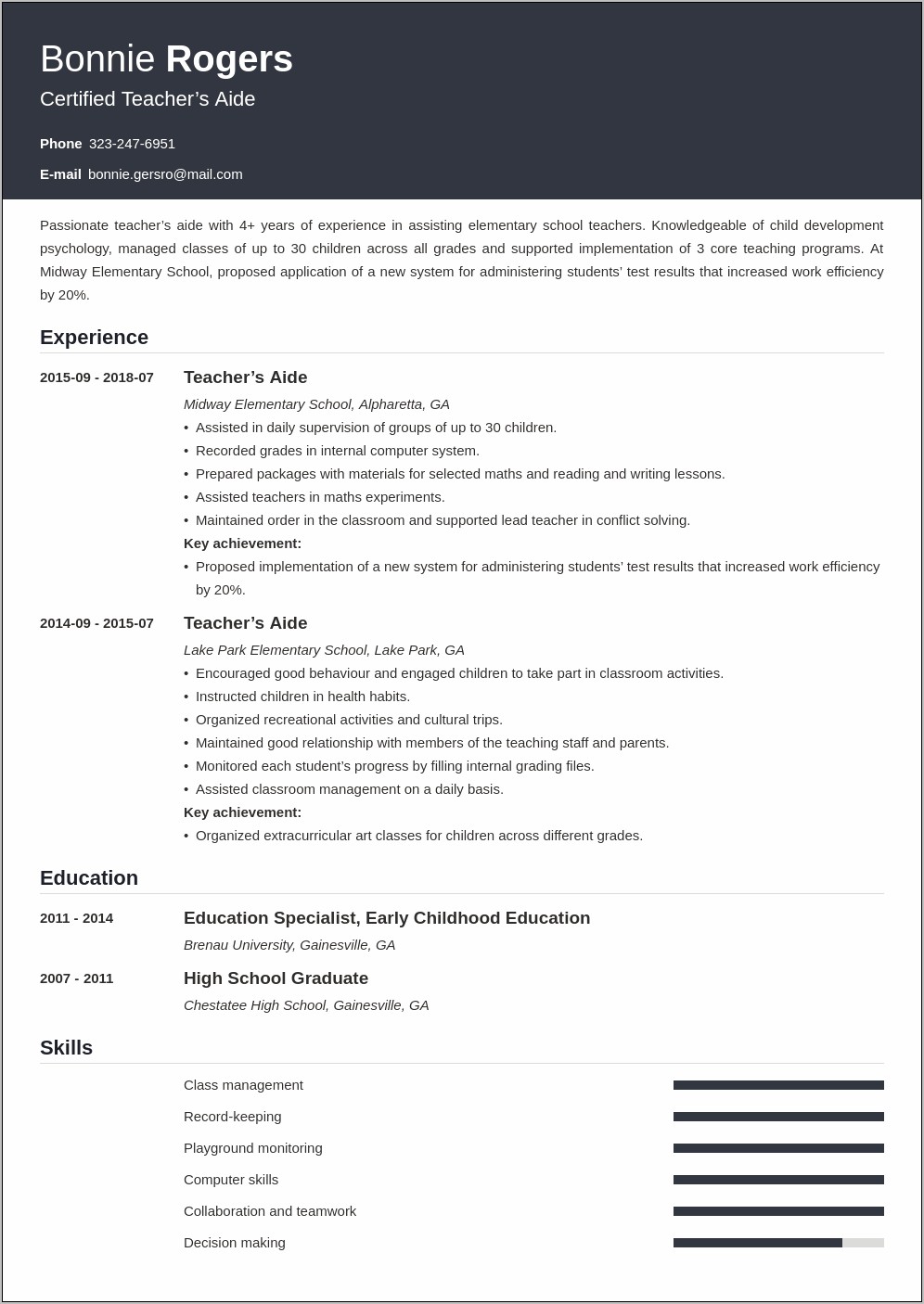 Examples Of Teachers Assistant Resume Resume Example Gallery examples-of-teachers-assistant-resume-resume-example-gallery