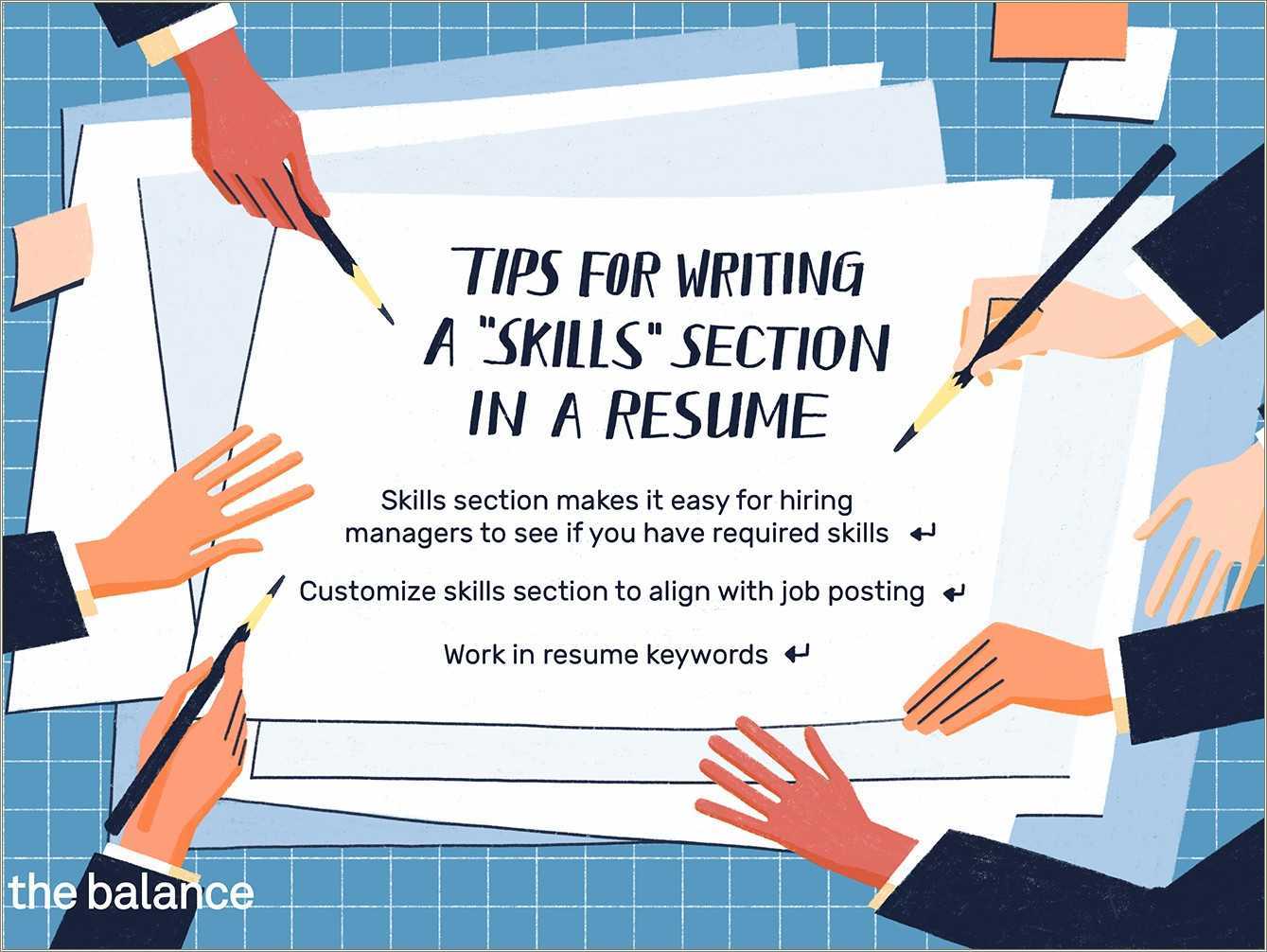 Excel Skills In Resume Examples Resume Example Gallery