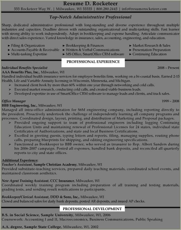 executive-summary-for-resume-for-office-assistant-resume-example-gallery