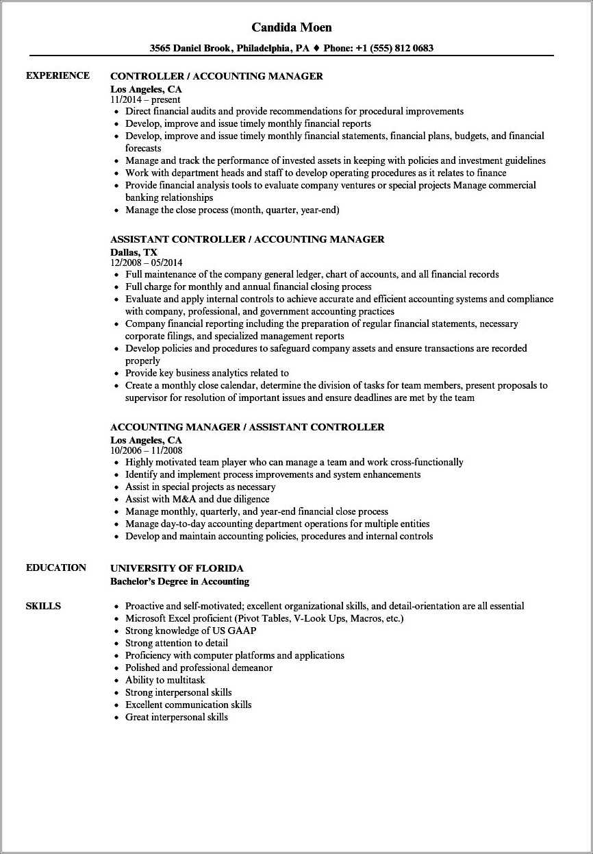 Accounts Finance Manager Resume Sample Resume Example Gallery accounts-finance-manager-resume-sample-resume-example-gallery