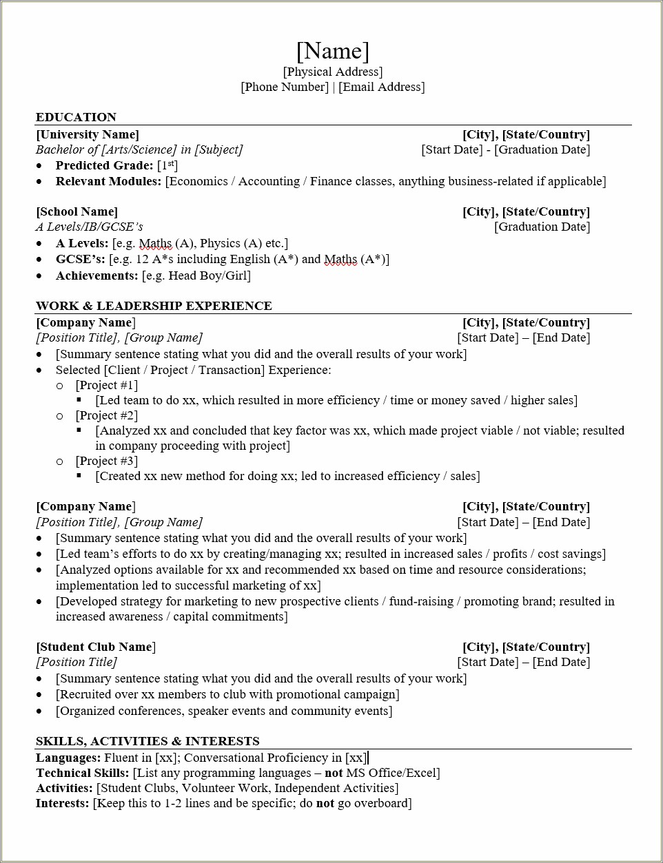 Finance Job Shadow Sample Resume Resume Example Gallery finance-job-shadow-sample-resume-resume-example-gallery