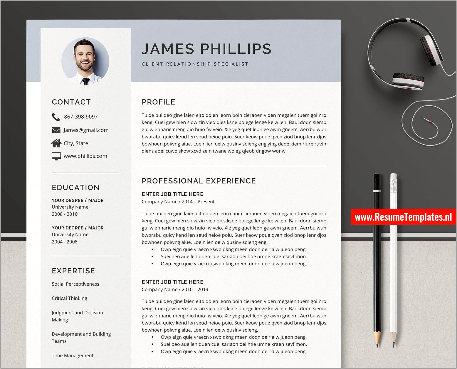 First Time Resume With No Experience Samples Download