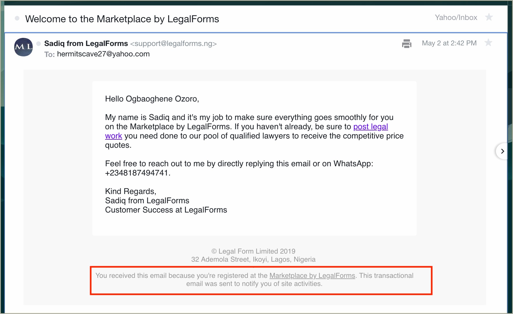 Formal Reminder Email Resume Sample Resume Example Gallery formal-reminder-email-resume-sample-resume-example-gallery