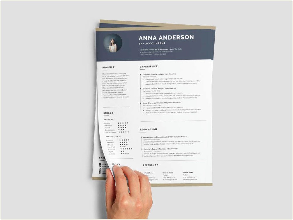 Free Accounting Resume Templates Samples Resume Example Gallery