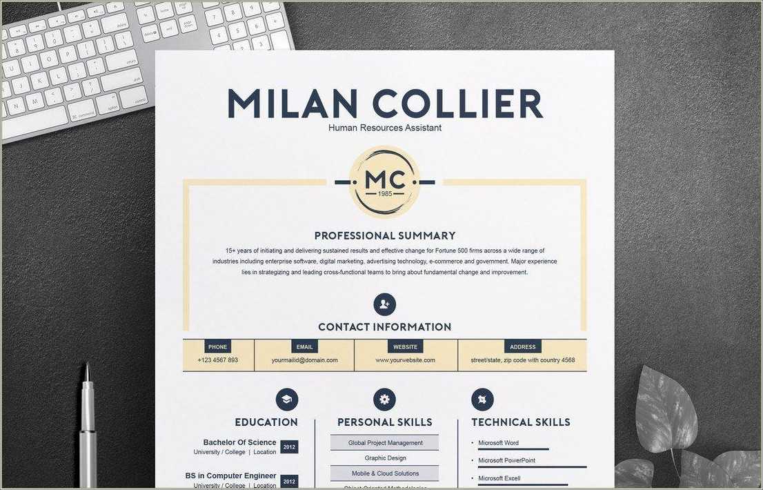 Free Computer Science Resume Templates Resume Example Gallery