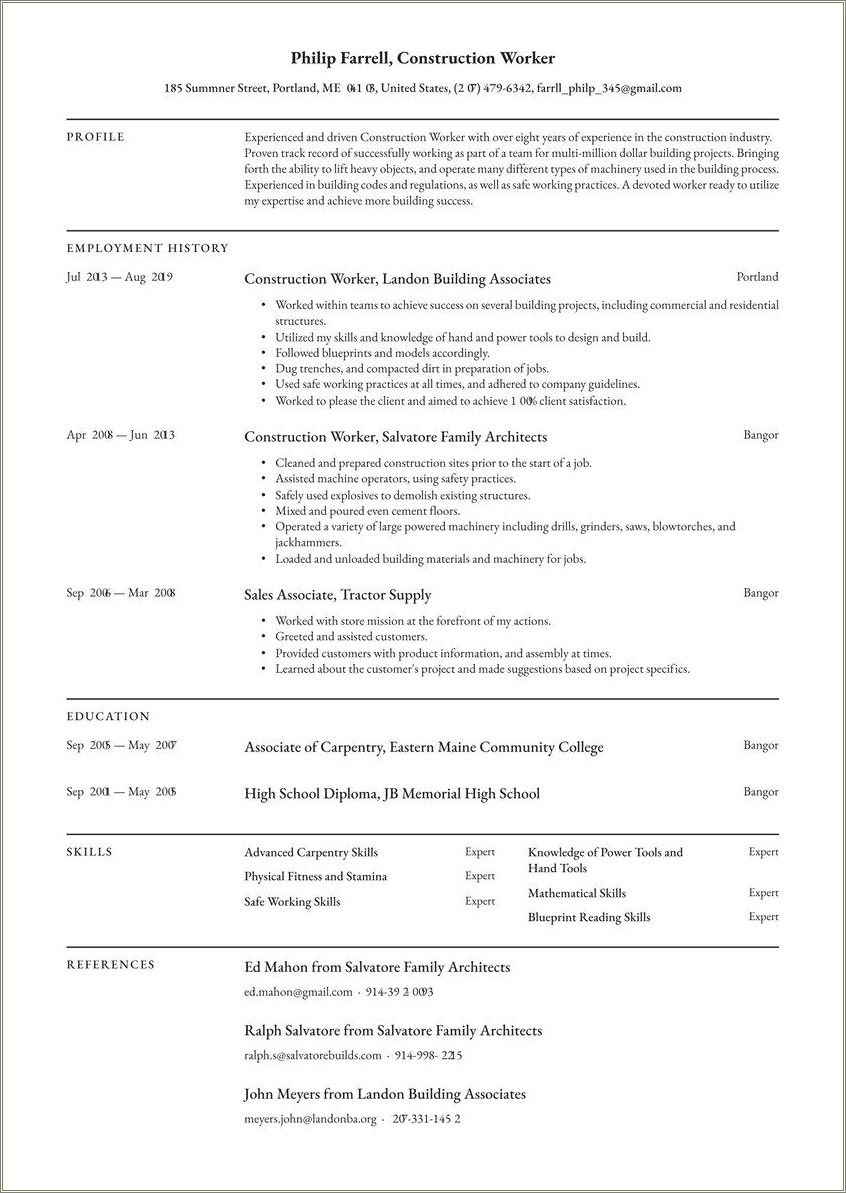 free-construction-manager-resume-templates-resume-example-gallery