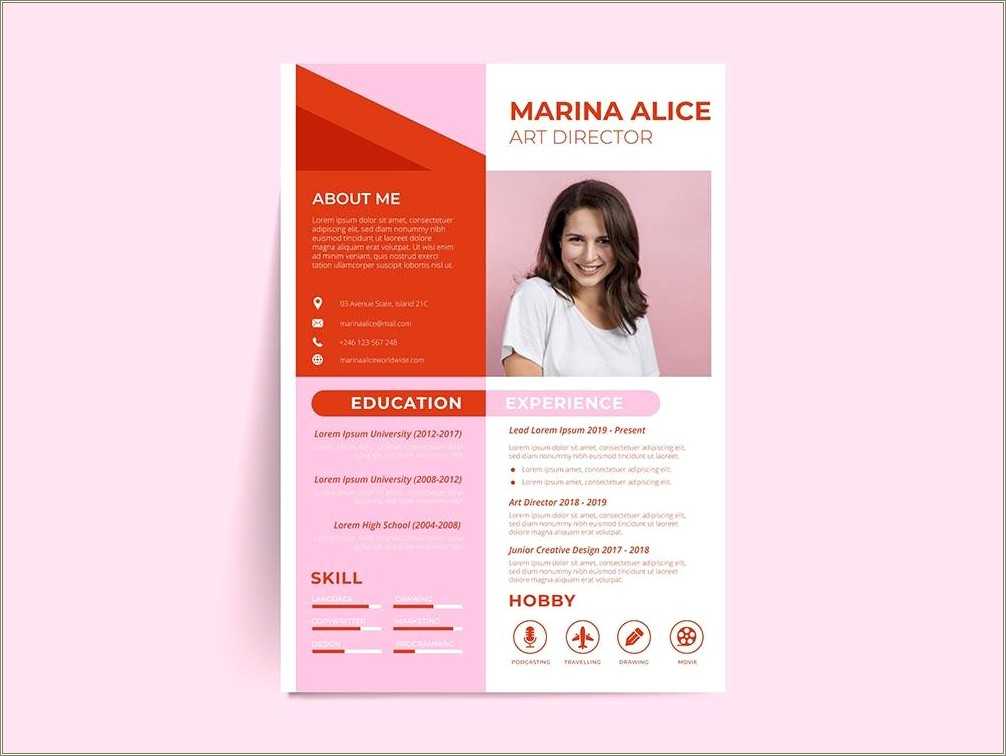 Free Download Red Resume Templates Resume Example Gallery free-download-red-resume-templates-resume-example-gallery