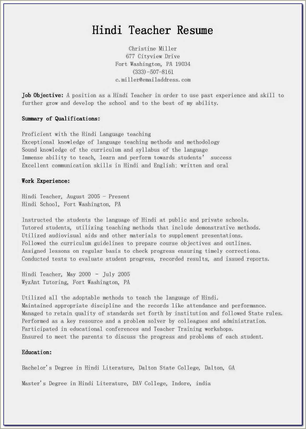 Resume Format For Btech Students Free Download Resume Example Gallery