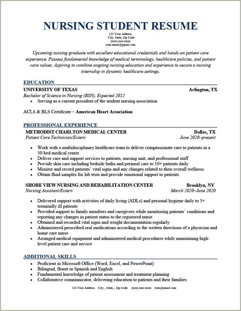 Free Nursing Student Resume Template Resume Example Gallery free-nursing-student-resume-template-resume-example-gallery