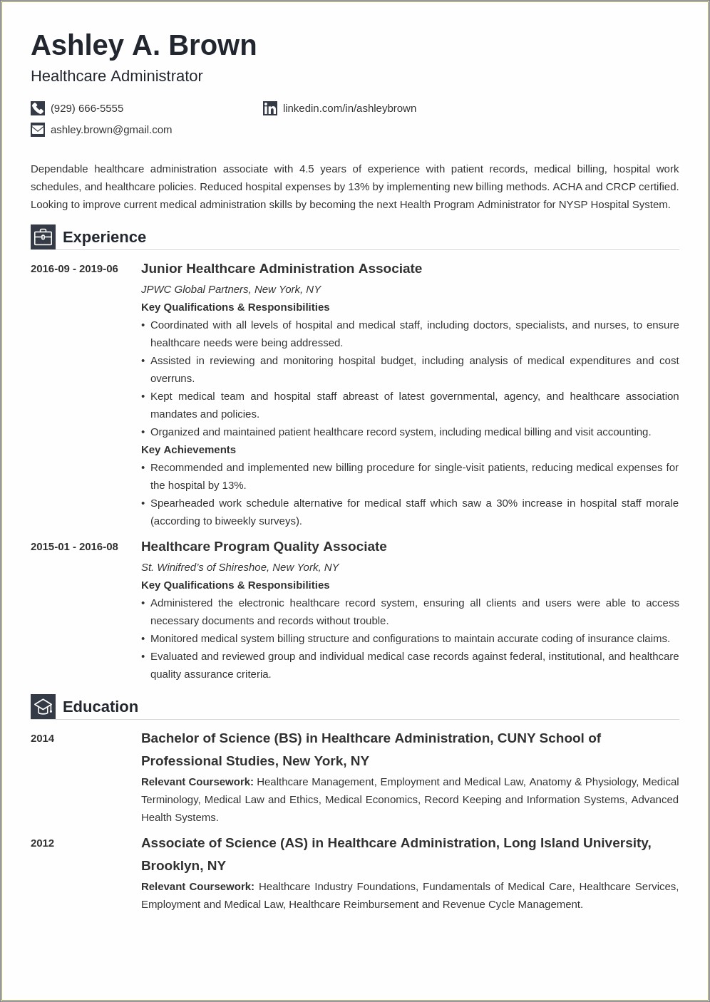Free Resume Templates For Healthcare Workers Resume Example Gallery