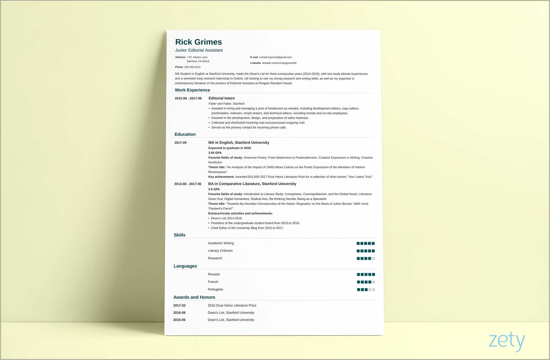 Resume Templates For College Students Free Resume Example Gallery