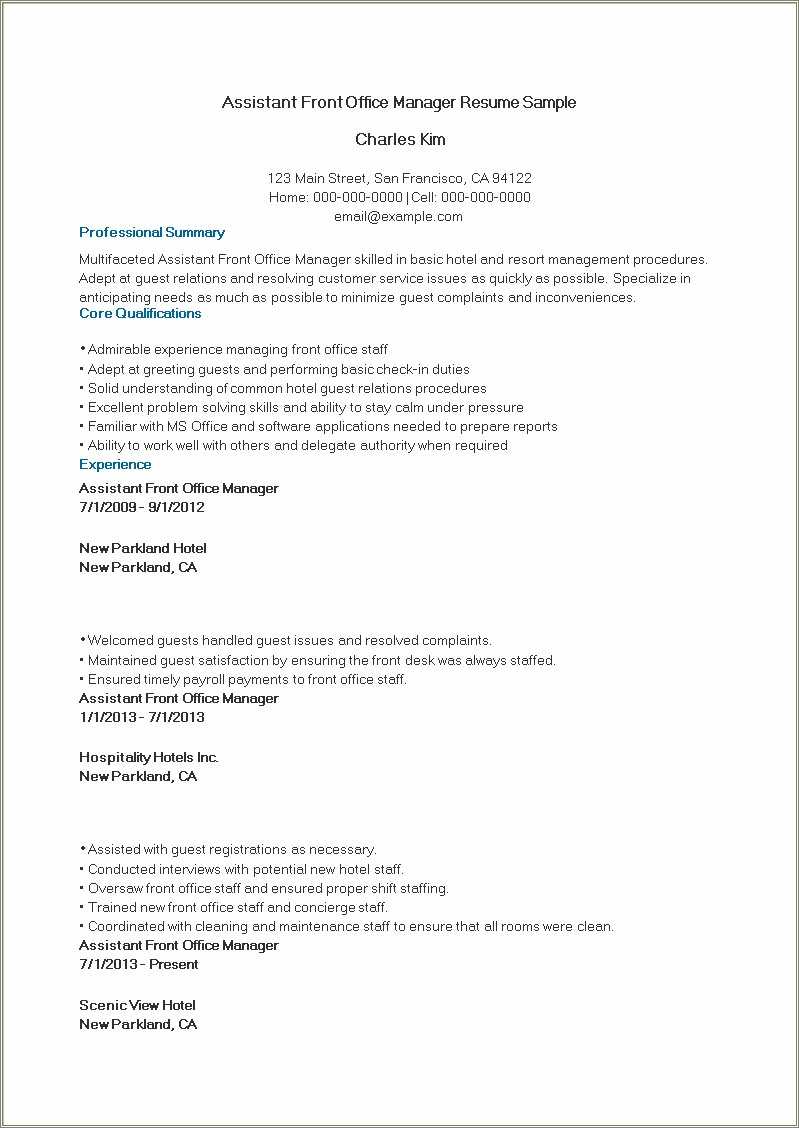 Front Desk Of A Hotel Resume Sample Resume Example Gallery front-desk-of-a-hotel-resume-sample-resume-example-gallery