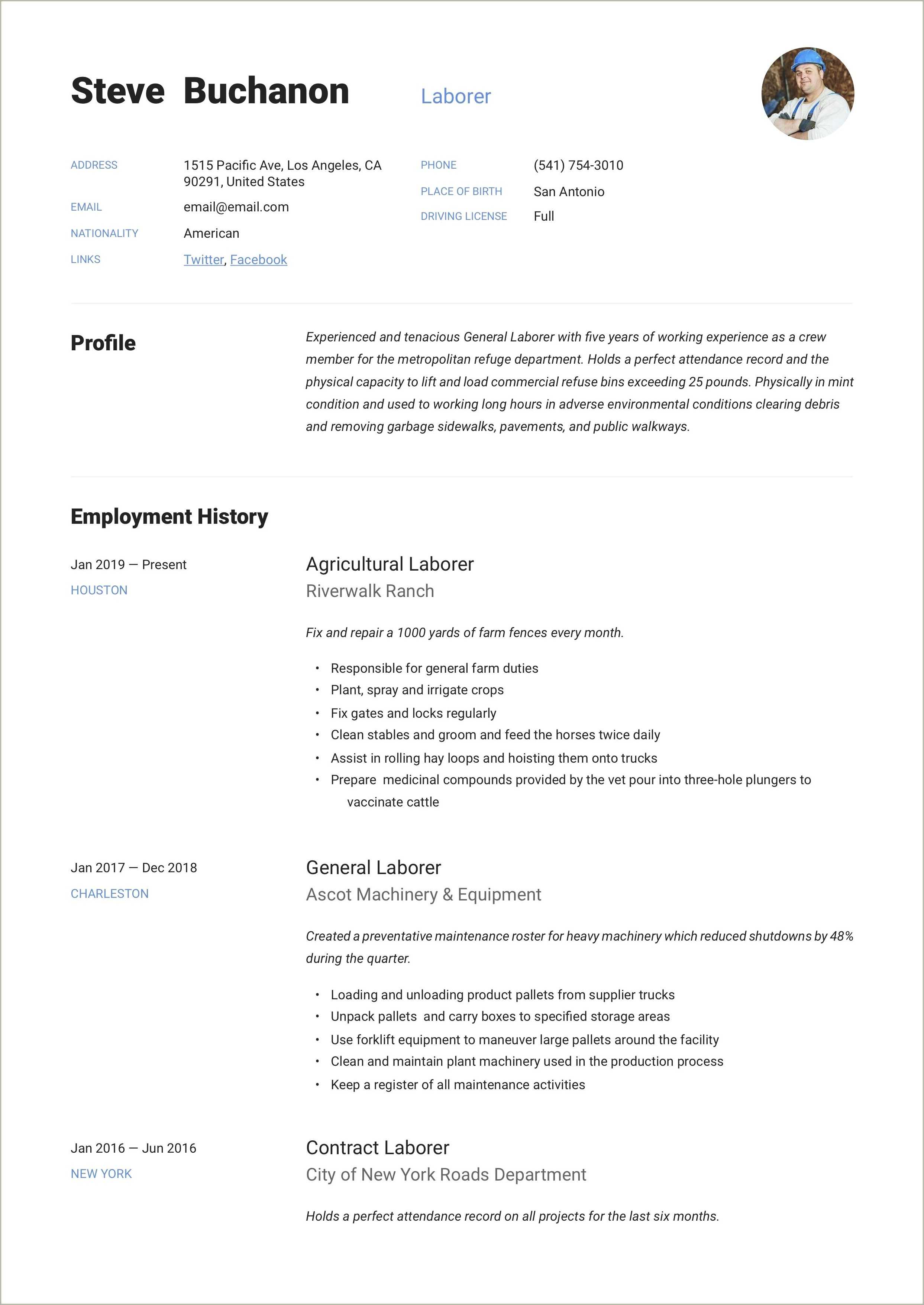 General Labour Job Description For Resume Resume Example Gallery general-labour-job-description-for-resume-resume-example-gallery
