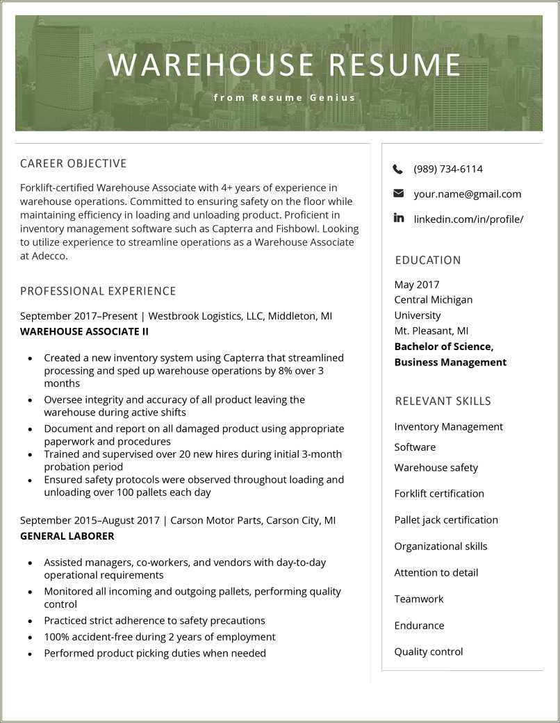 General Warehouse Worker Description Example Resume Resume Example general-warehouse-worker-description-example-resume-resume-example