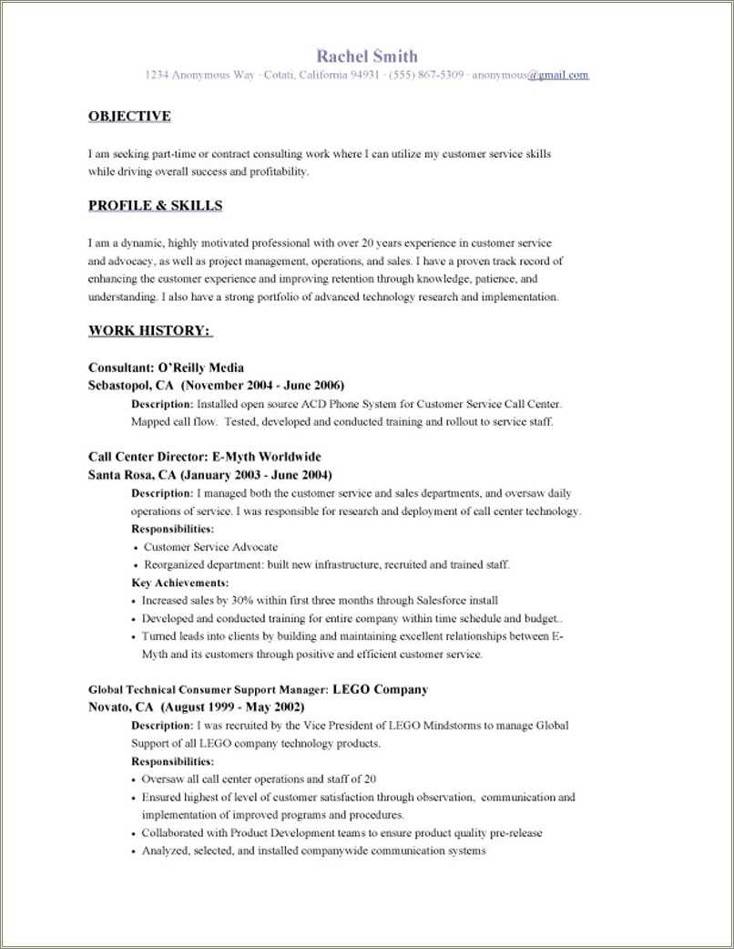 Examples Of Good Resume Statements Resume Example Gallery