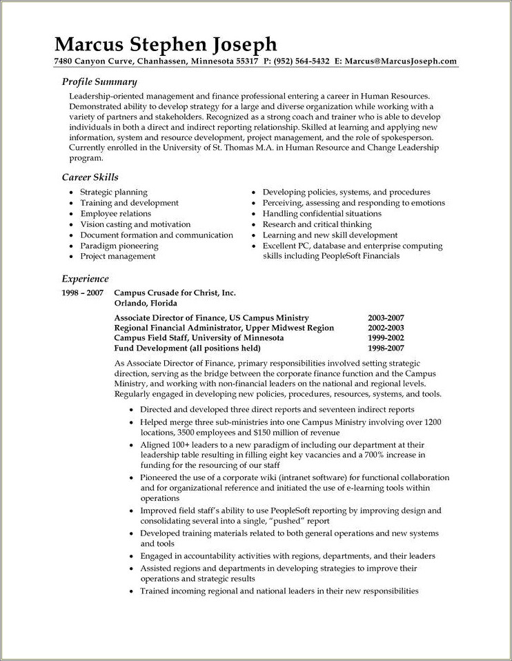 Good Resume Profile Statements Examples Resume Example Gallery