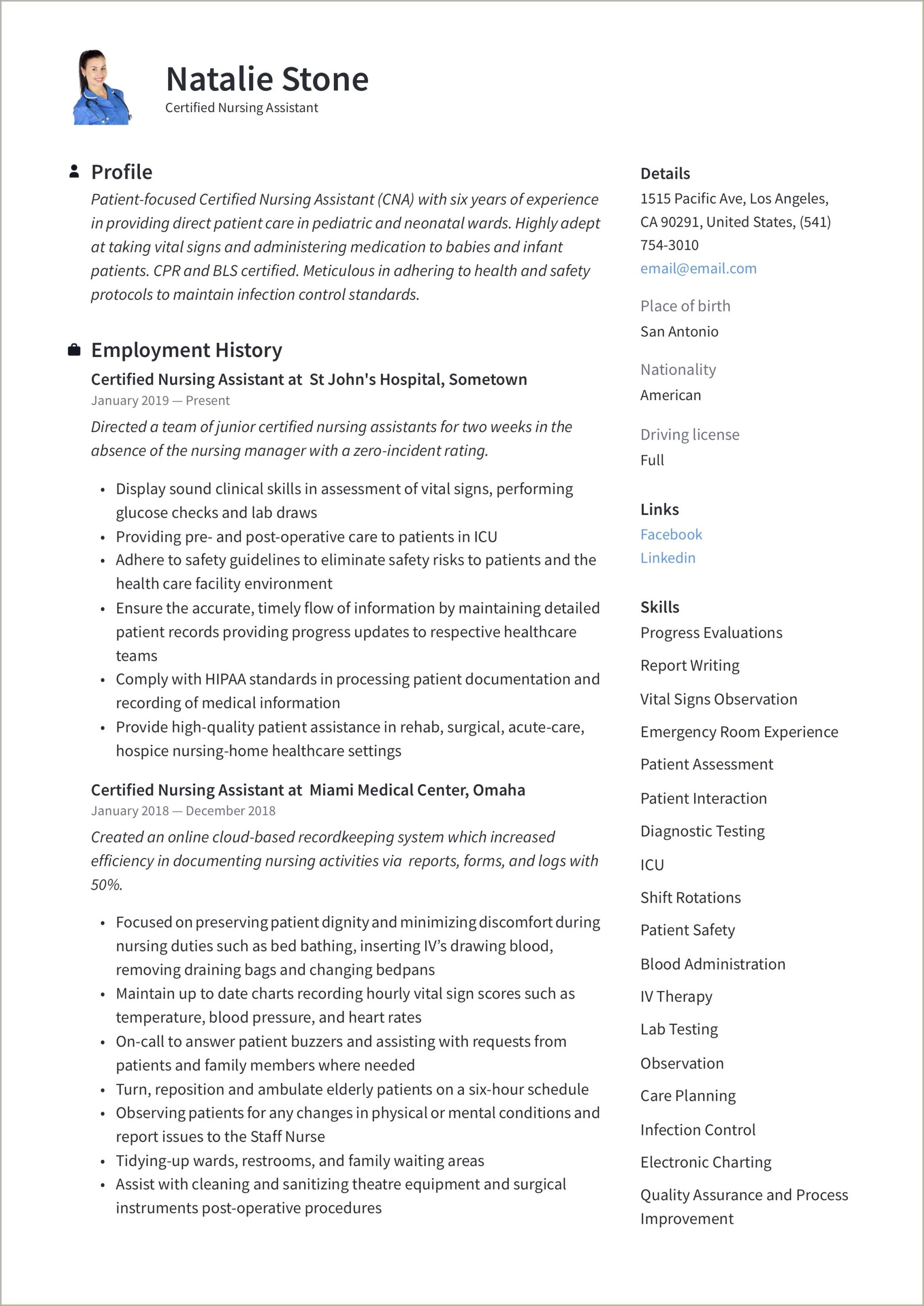 Good Lab Skills To Put On Your Resume Resume Example Gallery