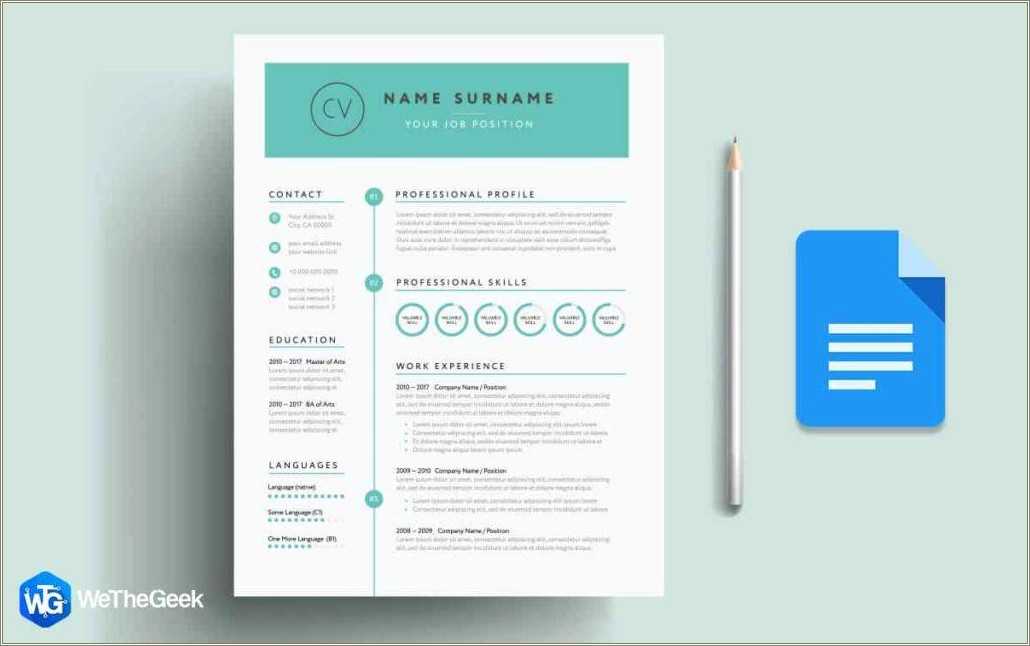Good Template To Use For Resume Resume Example Gallery