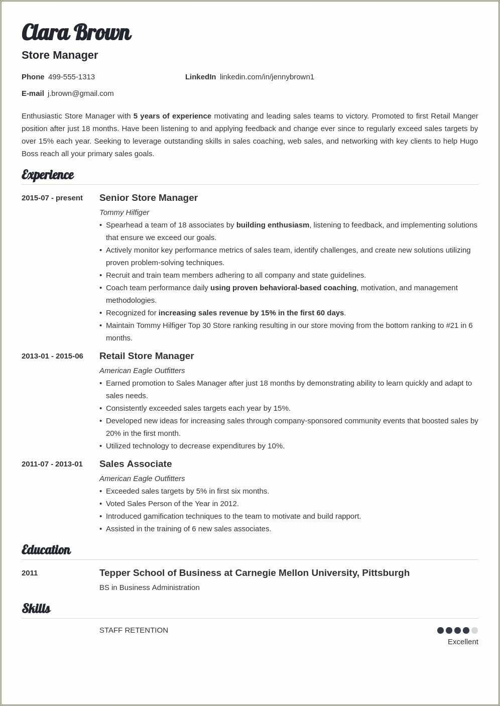 Resume Skills Section Grocery Store Skills Resume Section Customer
