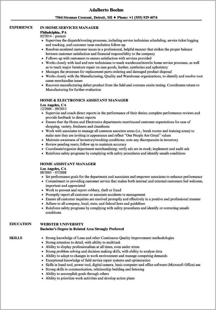 Group Home Manager Resume Examples Resume Example Gallery group-home-manager-resume-examples-resume-example-gallery