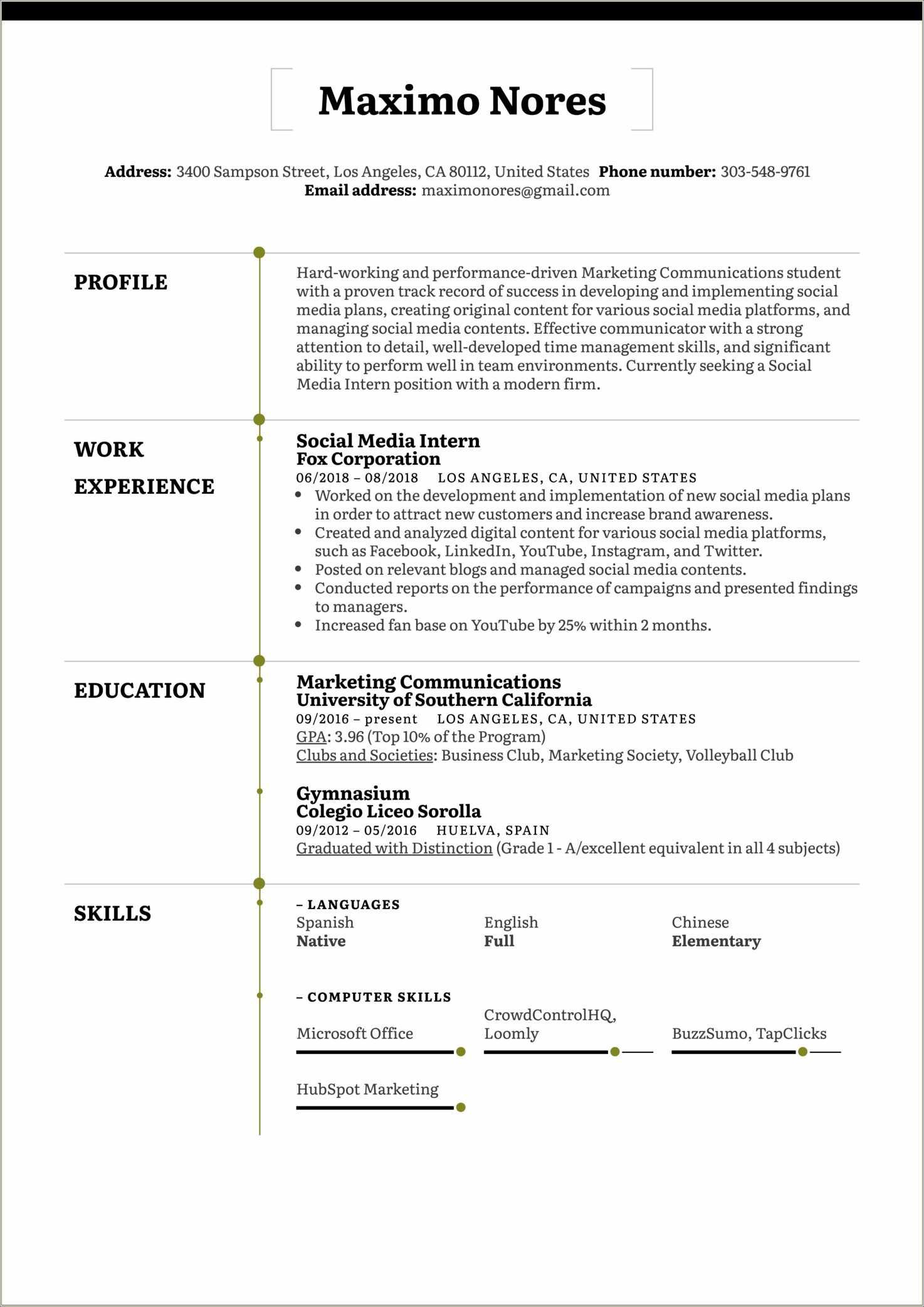 healthcare-project-management-internship-resume-resume-example-gallery