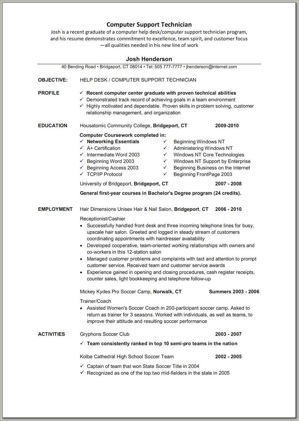 help-desk-support-technician-sample-resume-resume-example-gallery