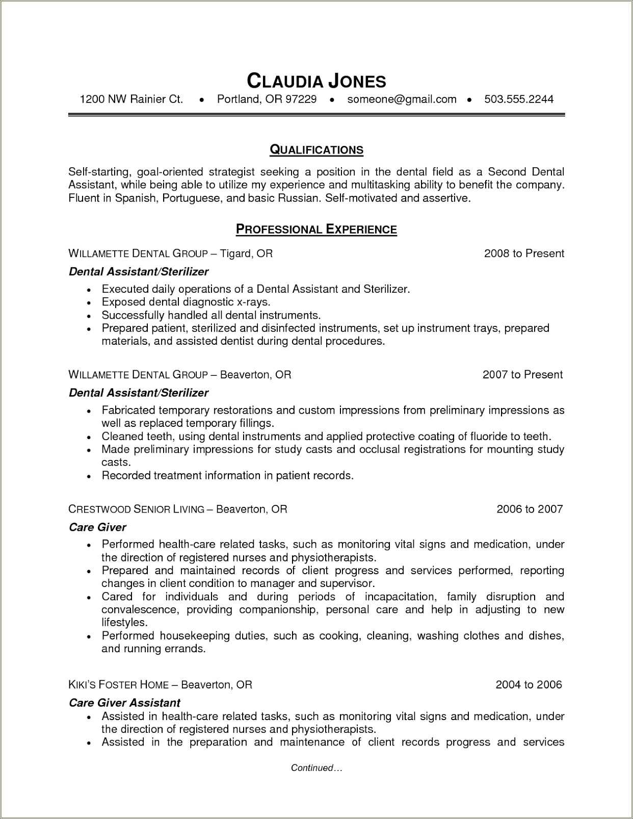 Home Care Worker Resume Examples Resume Example Gallery home-care-worker-resume-examples-resume-example-gallery