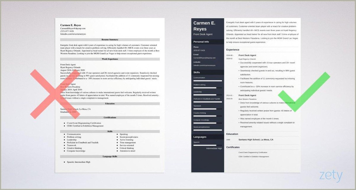 Hotel Front Desk Agent Resume Example Resume Example Gallery Hotel Front Desk Agent Resume Example Resume Example Gallery