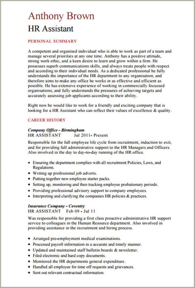 admin-assistant-summary-statement-for-resume-resume-example-gallery