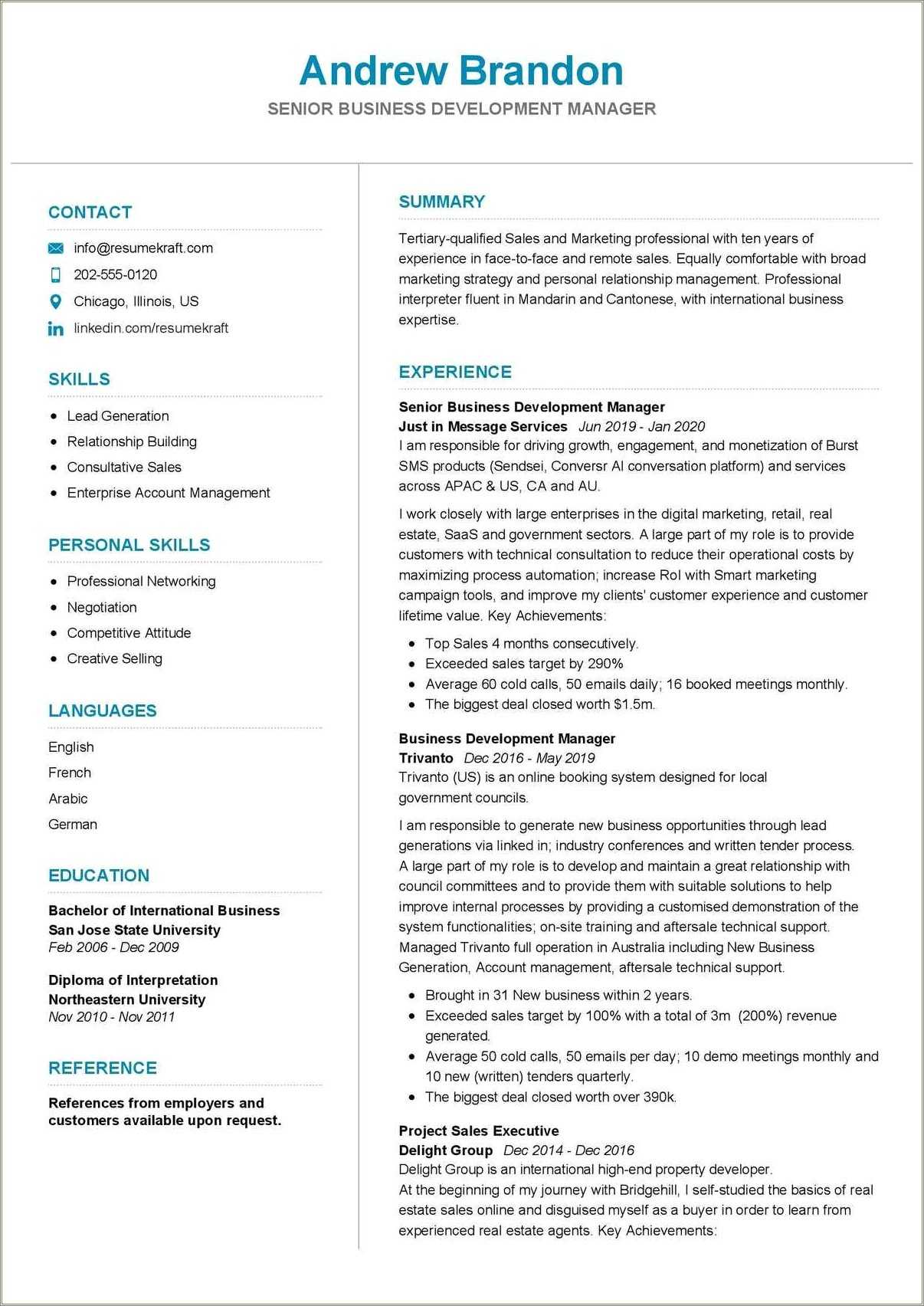 International Business Manager Resume Sample Resume Example Gallery international-business-manager-resume-sample-resume-example-gallery