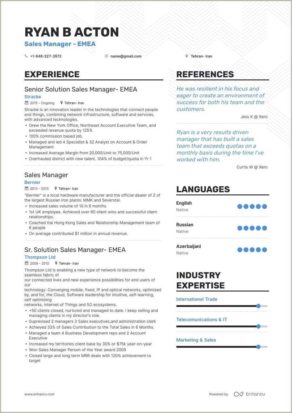 International Sales Manager Resume Sample Resume Example Gallery international-sales-manager-resume-sample-resume-example-gallery