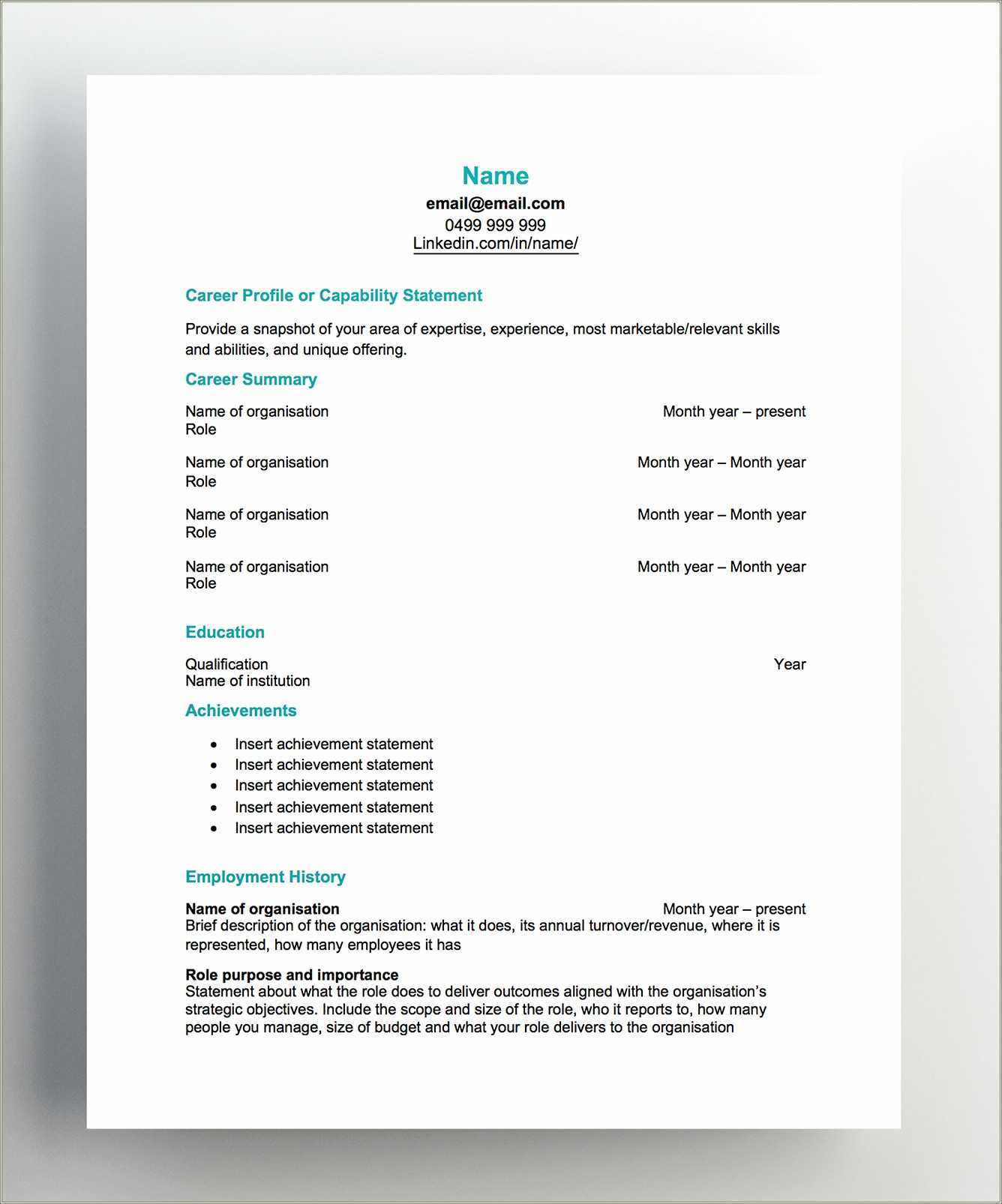 job-experience-on-resume-reverse-chronological-order-resume-example
