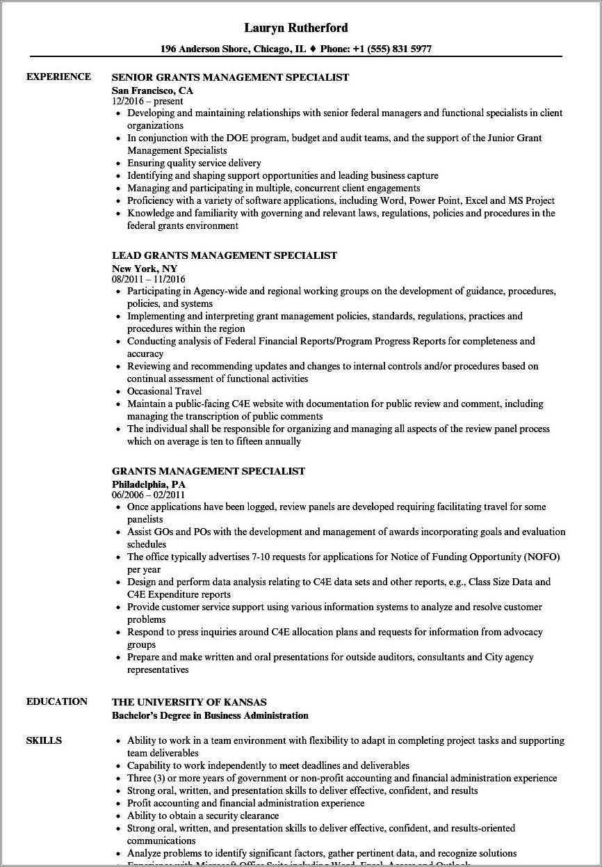 Formulas For Writing Resume Objectives Resume Example Gallery