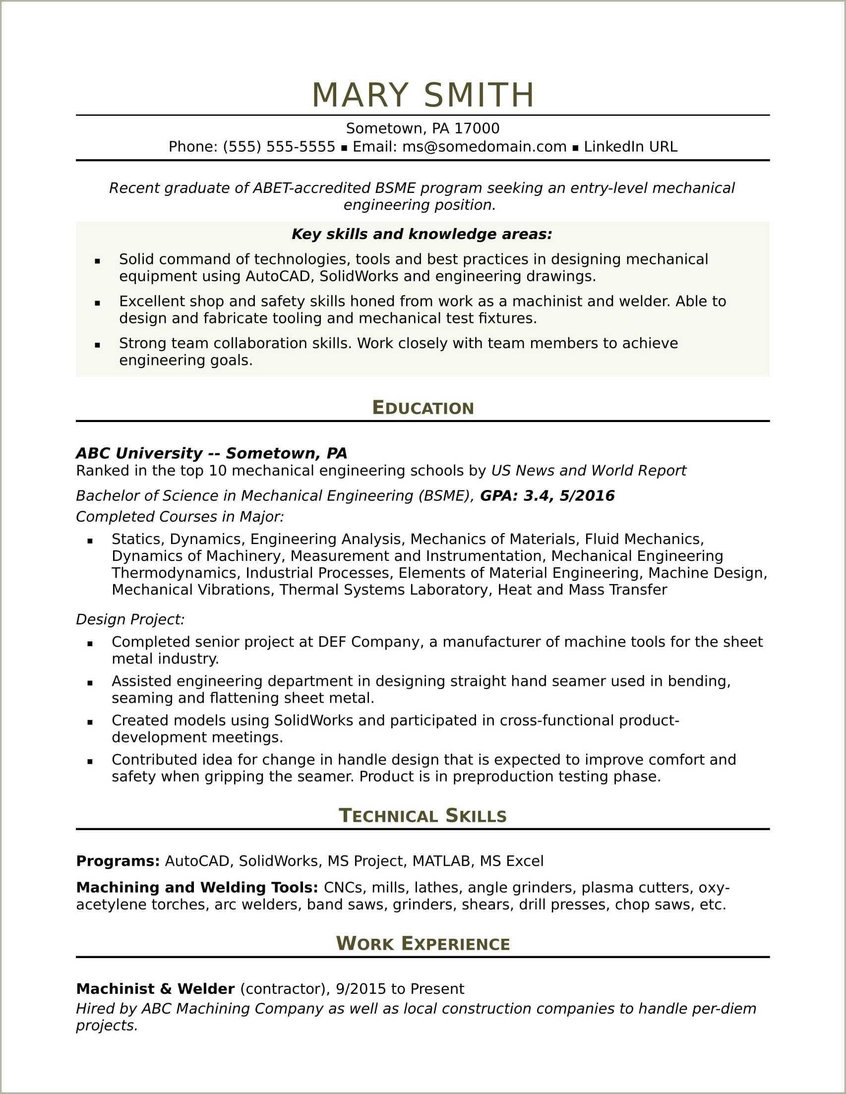 Key Skills Sample For Resume Resume Example Gallery