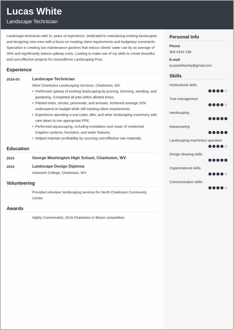 lawn-care-resume-summary-examples-resume-example-gallery