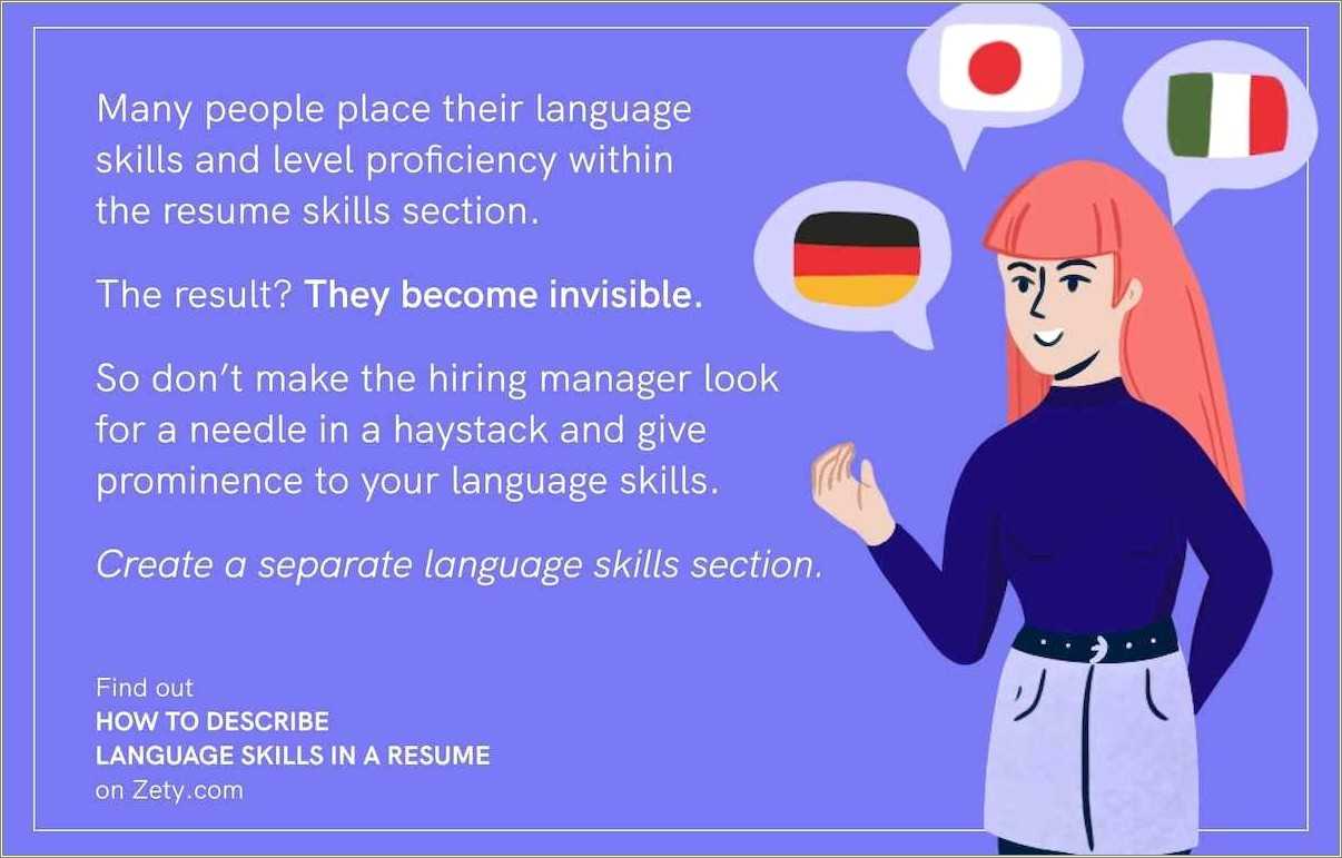 Levels Of Skill Proficiency Resume - Resume Example Gallery