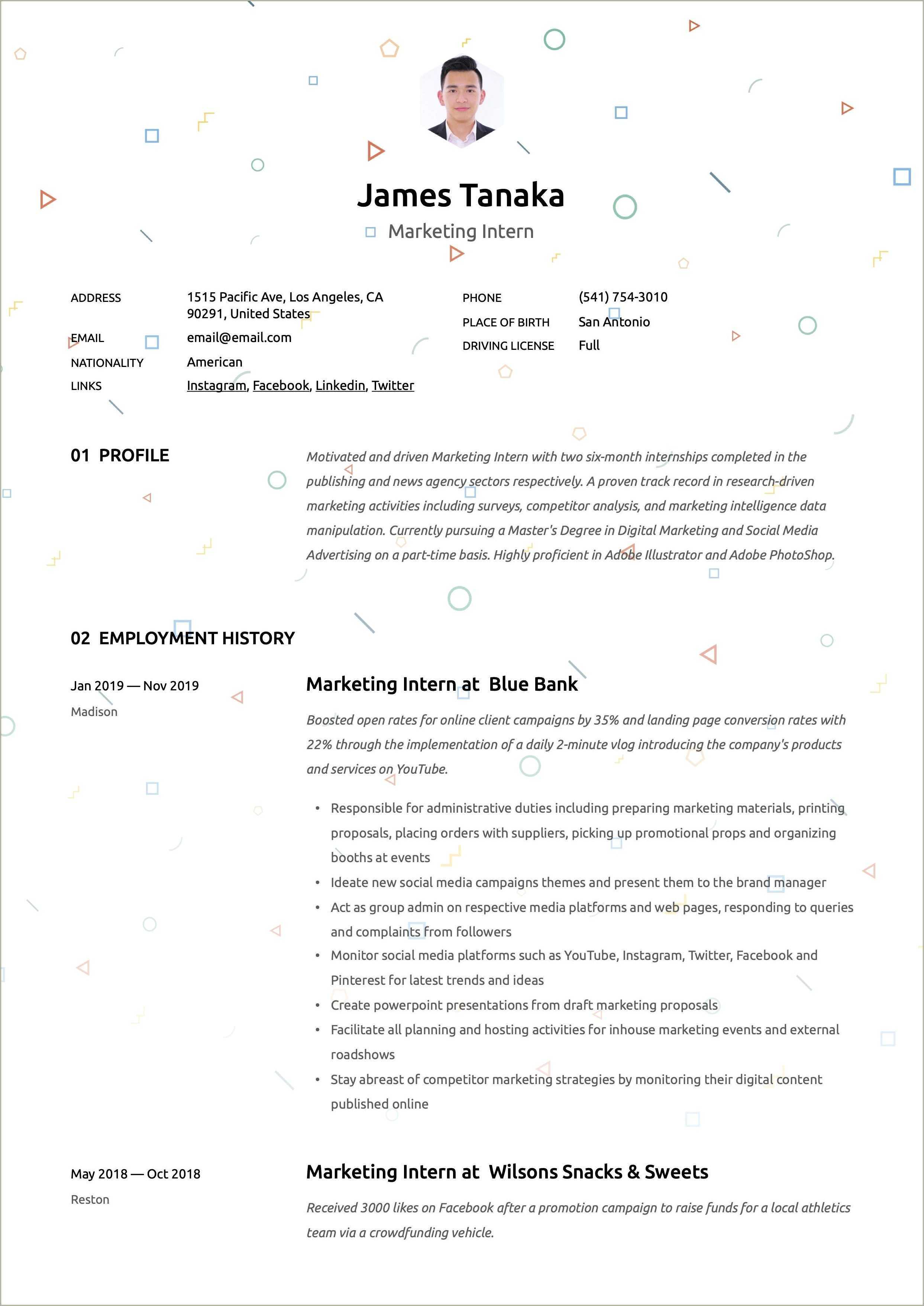 Marketing Intern Job Description Resume Resume Example Gallery marketing-intern-job-description-resume-resume-example-gallery