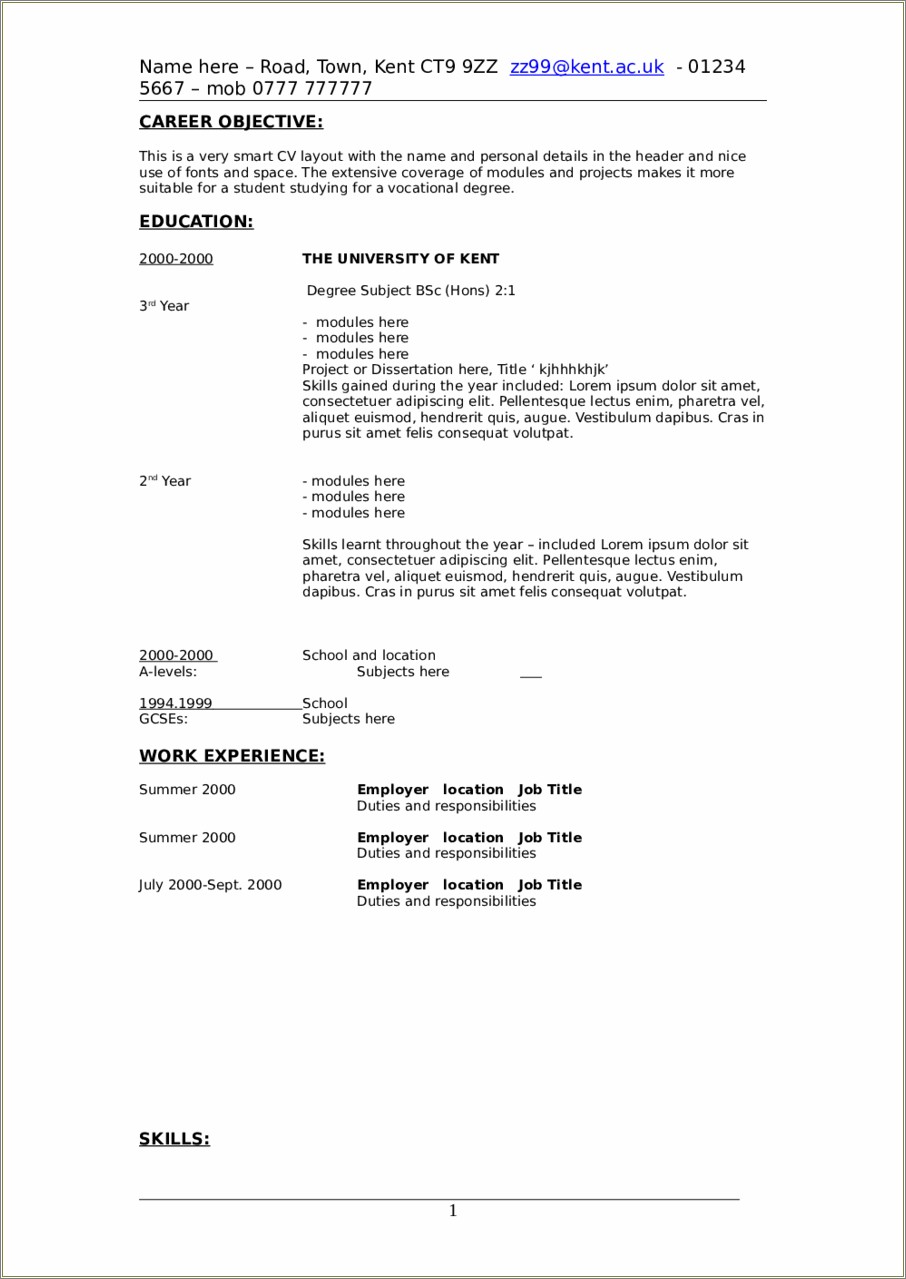 student-intern-resume-objective-examples-resume-example-gallery