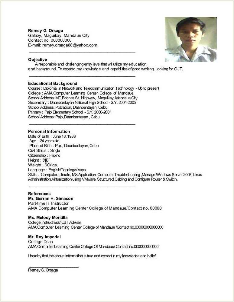 Objective In Resume For Applying A Job Resume Example Gallery Objective In Resume For Applying A Job Resume Example Gallery