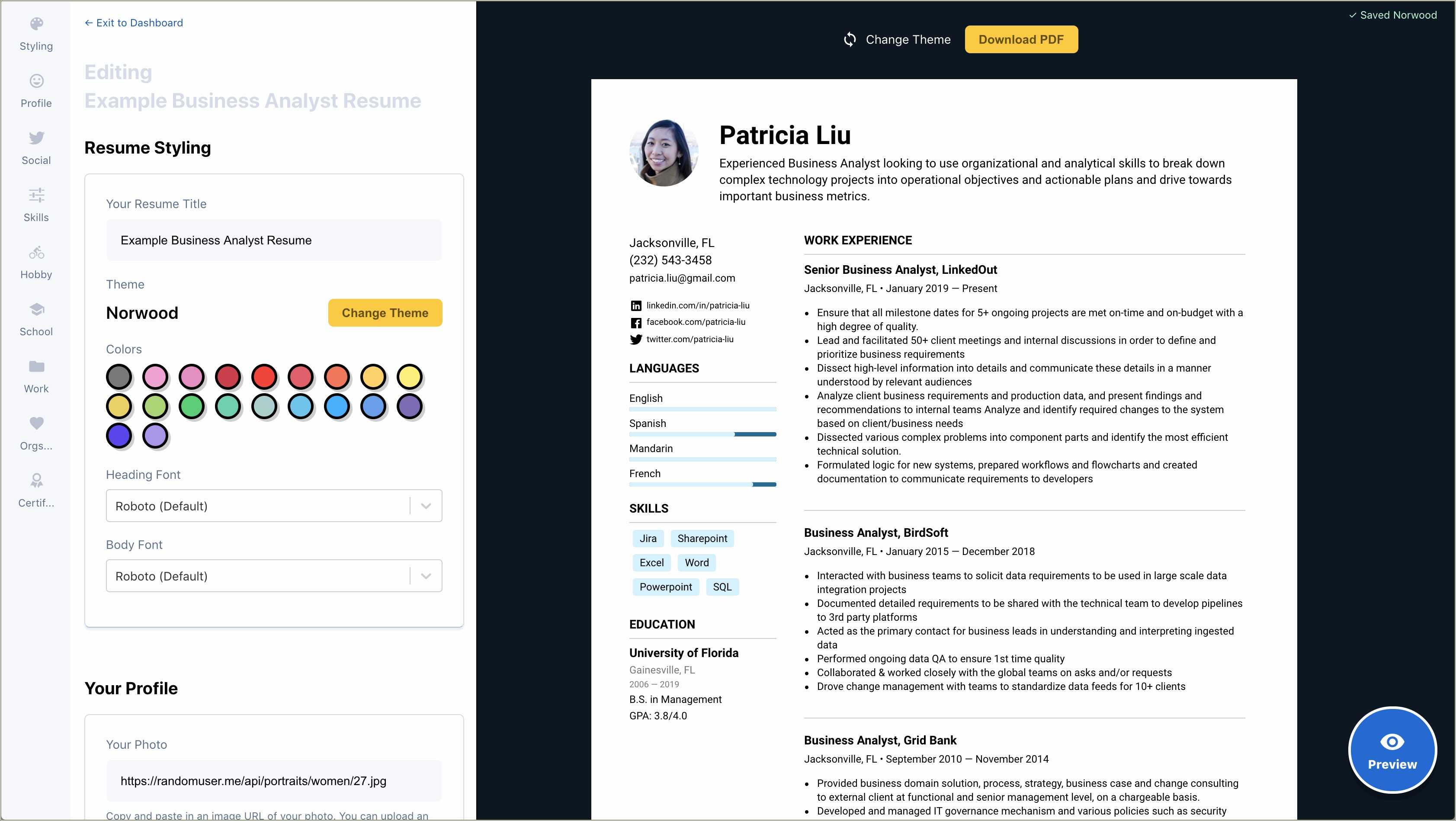 One Page Resume Maker Free Resume Example Gallery one-page-resume-maker-free-resume-example-gallery