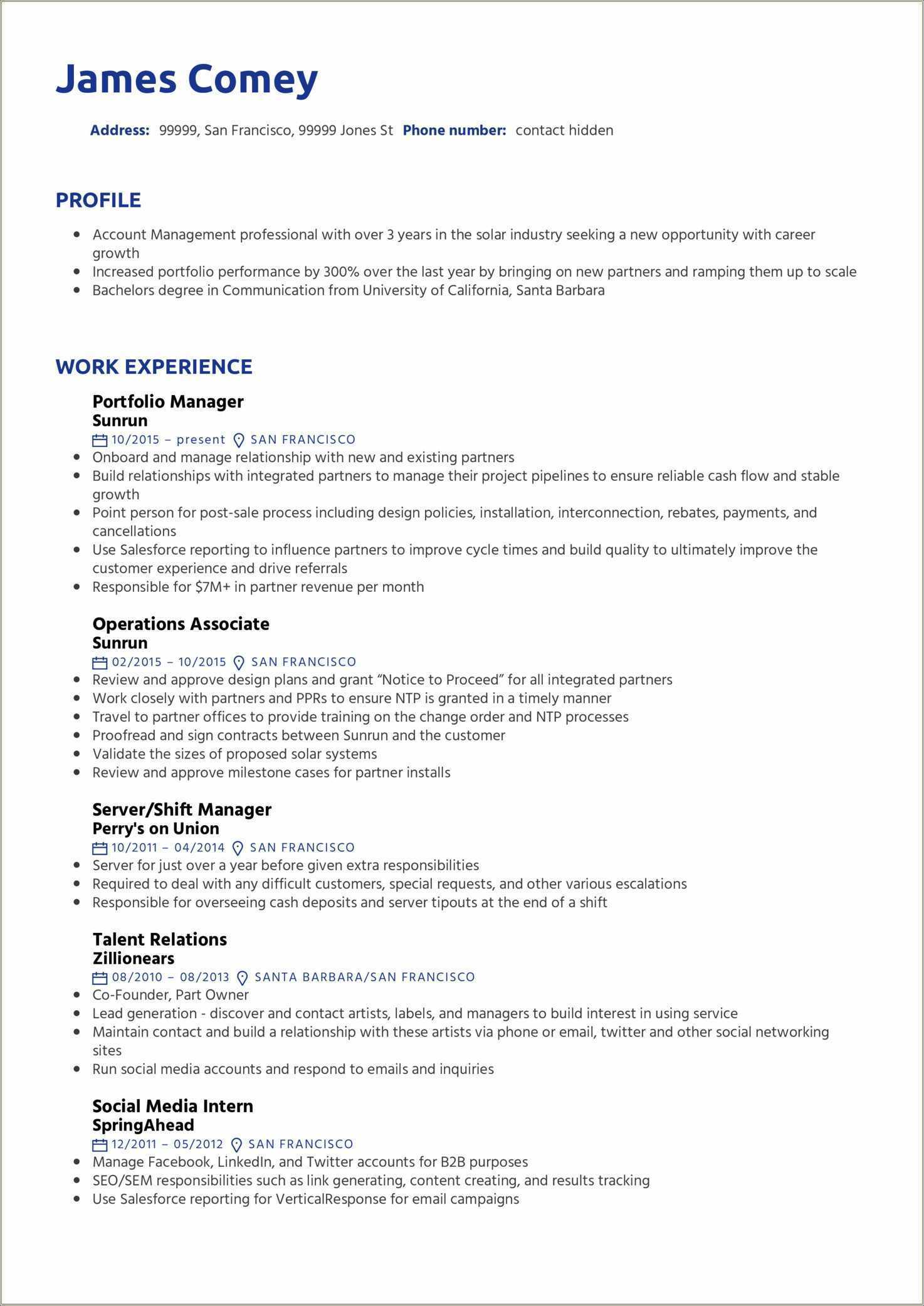 Order To Cash Manager Resume Resume Example Gallery Order To Cash Manager Resume Resume Example Gallery