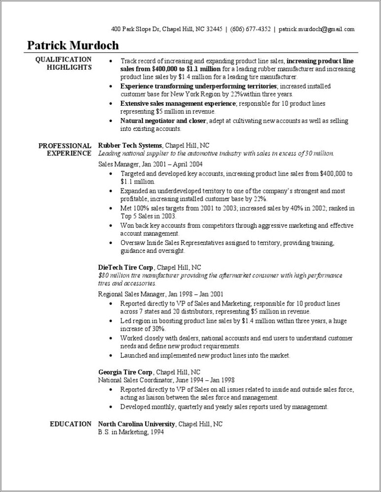 Resume Sample For Manager Sales Resume Example Gallery resume-sample-for-manager-sales-resume-example-gallery