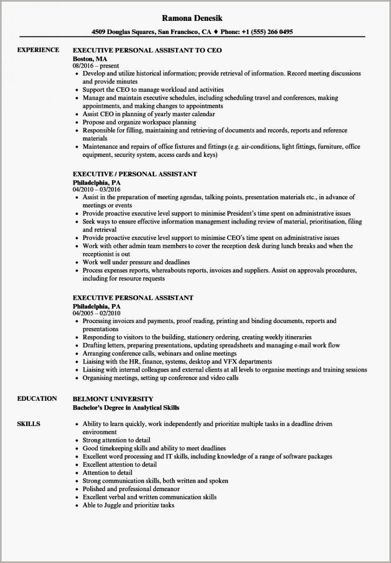 personal-assistant-resume-summary-examples-resume-example-gallery