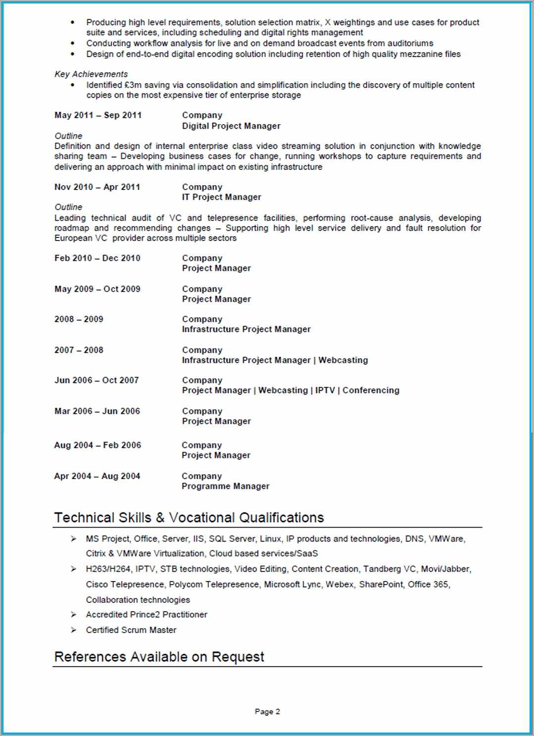 personal-project-on-resume-examples-resume-example-gallery