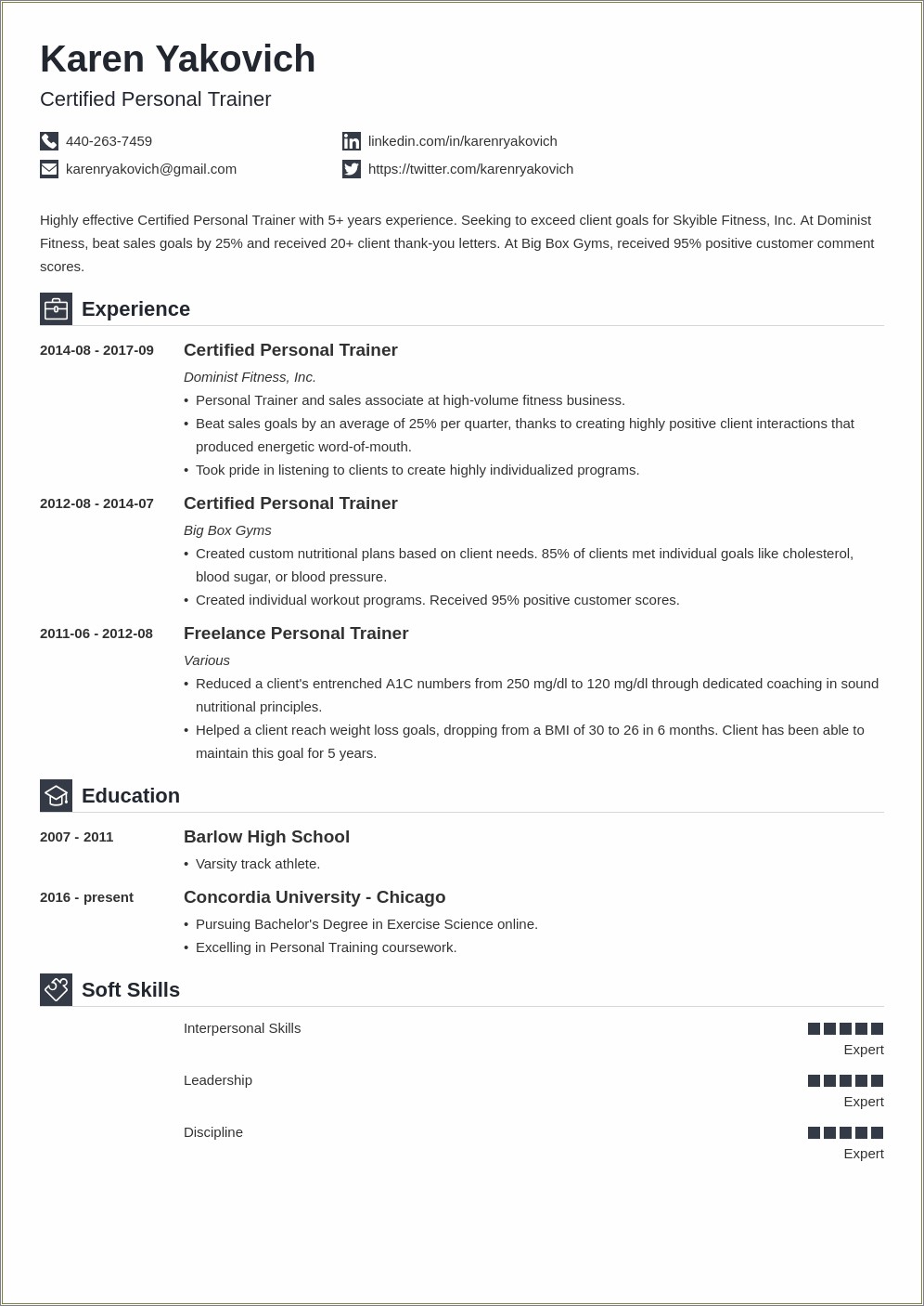free-personal-trainer-resume-template-resume-example-gallery
