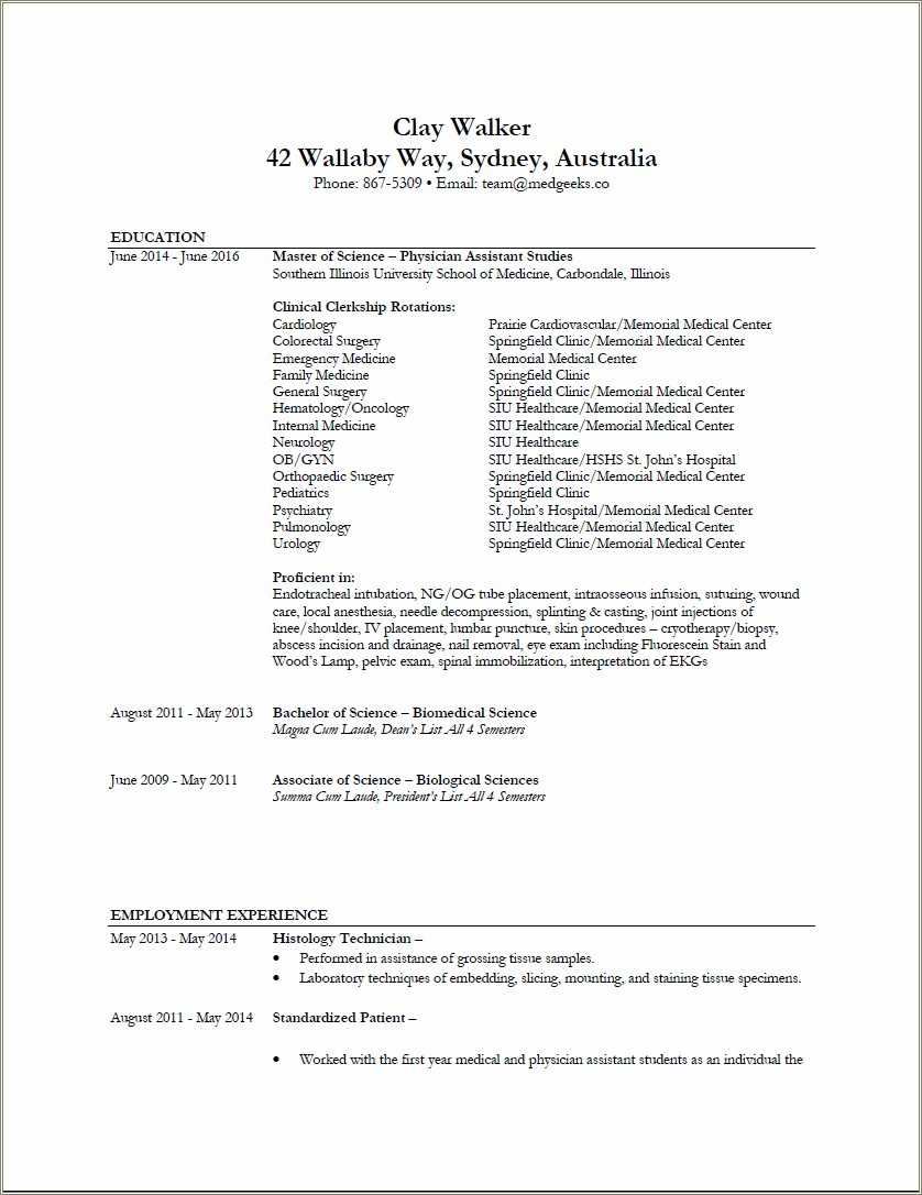 Physician Assistant Cv Pa Resume Sample Resume Example Gallery physician-assistant-cv-pa-resume-sample-resume-example-gallery