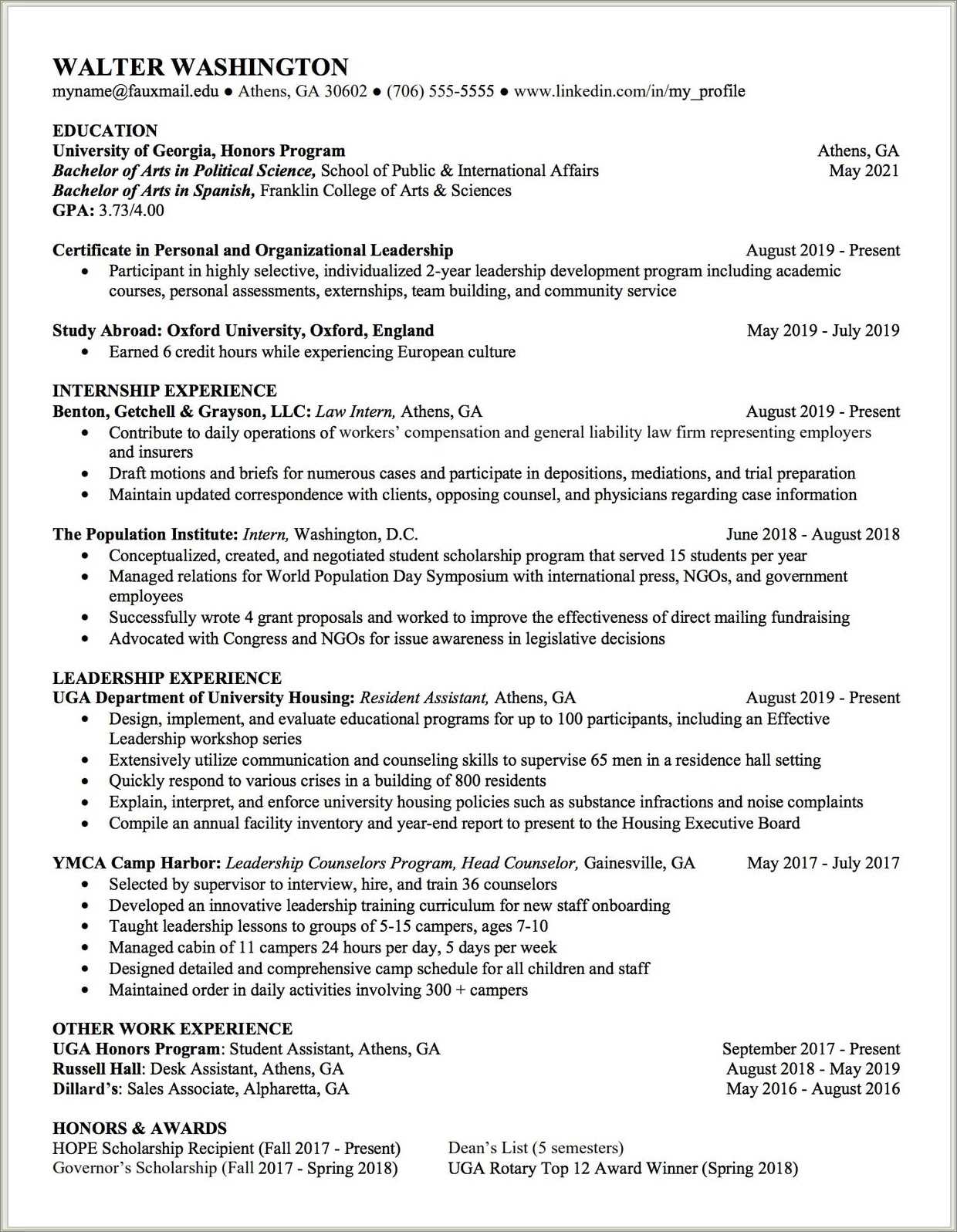 Political Science Resume Examples 2019 Resume Example Gallery political-science-resume-examples-2019-resume-example-gallery