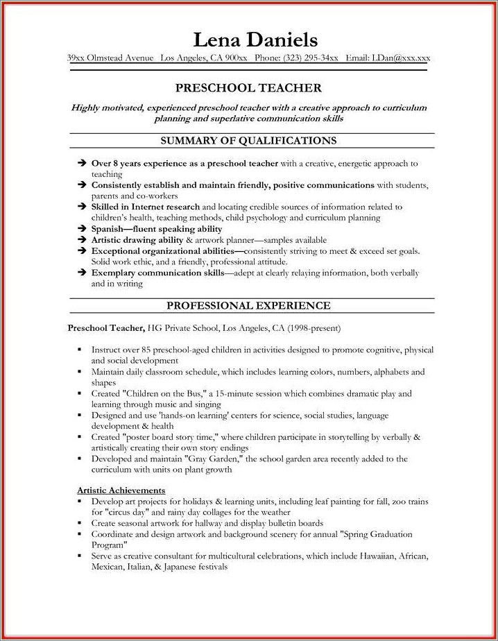 Preschool Teacher Aide Resume Sample Resume Example Gallery preschool-teacher-aide-resume-sample-resume-example-gallery