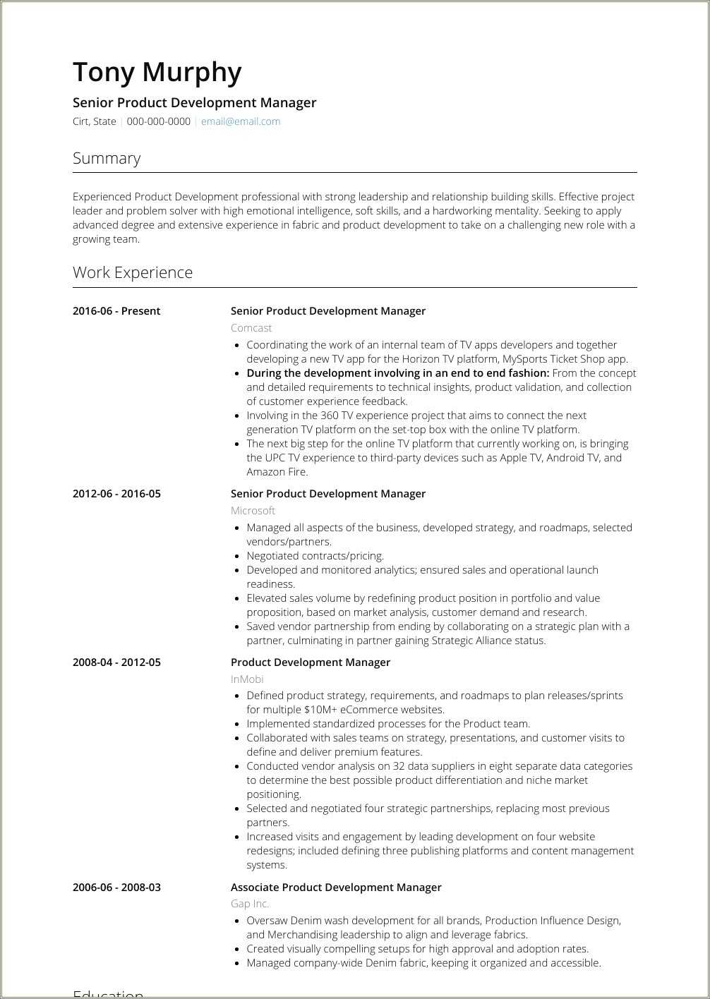 Product Development Project Manager Resume Resume Example Gallery product-development-project-manager-resume-resume-example-gallery